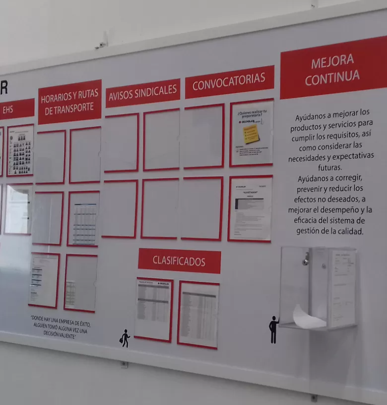 Tableros informativos - Creando Juntos Publicidad